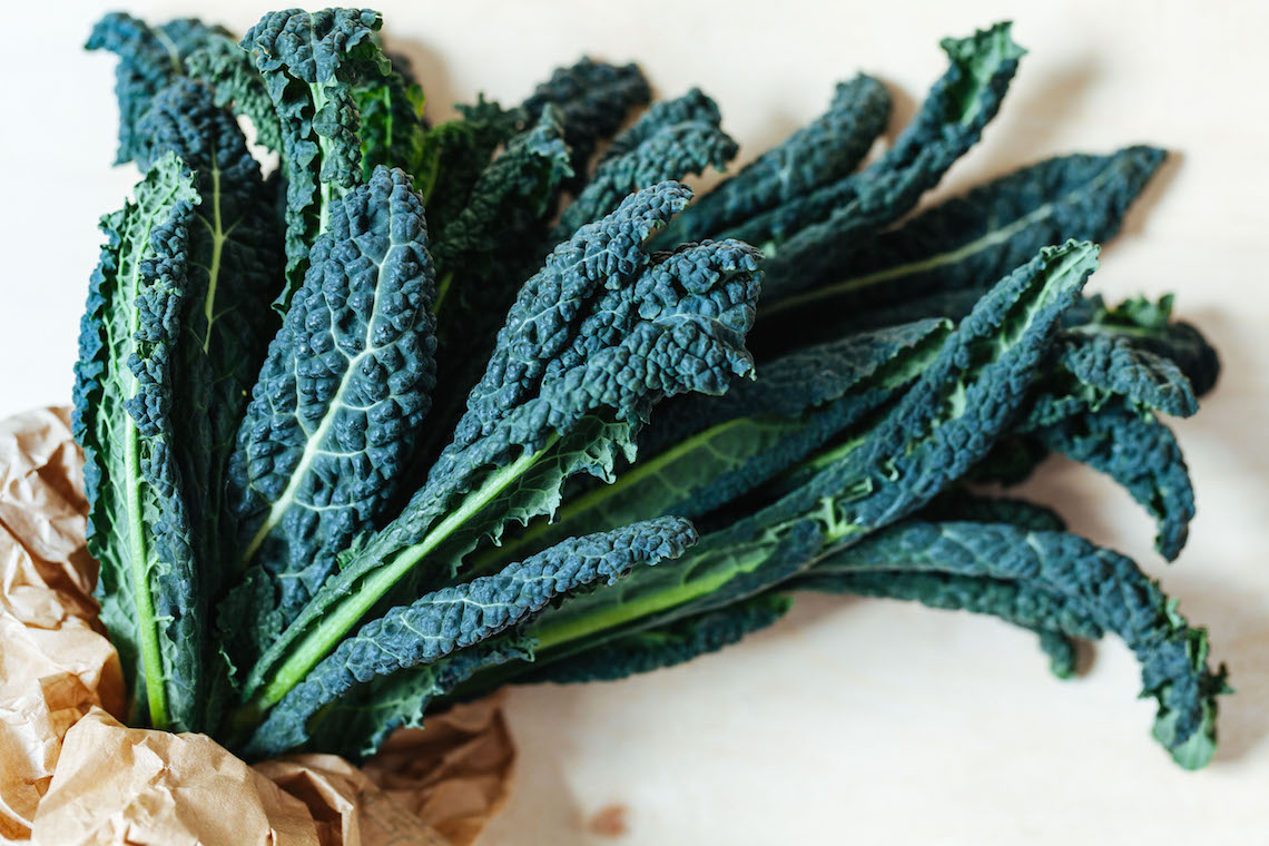 Chips di cavolo nero