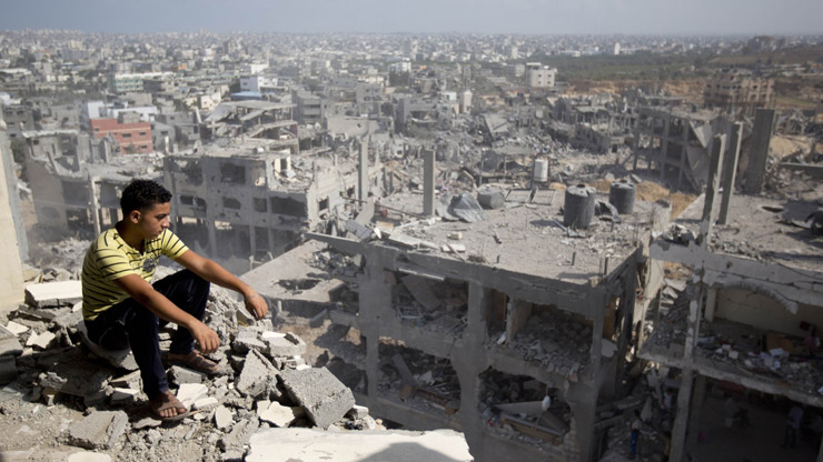 Le case colpite dai raid israeliani senza motivo, a Gaza | LifeGate